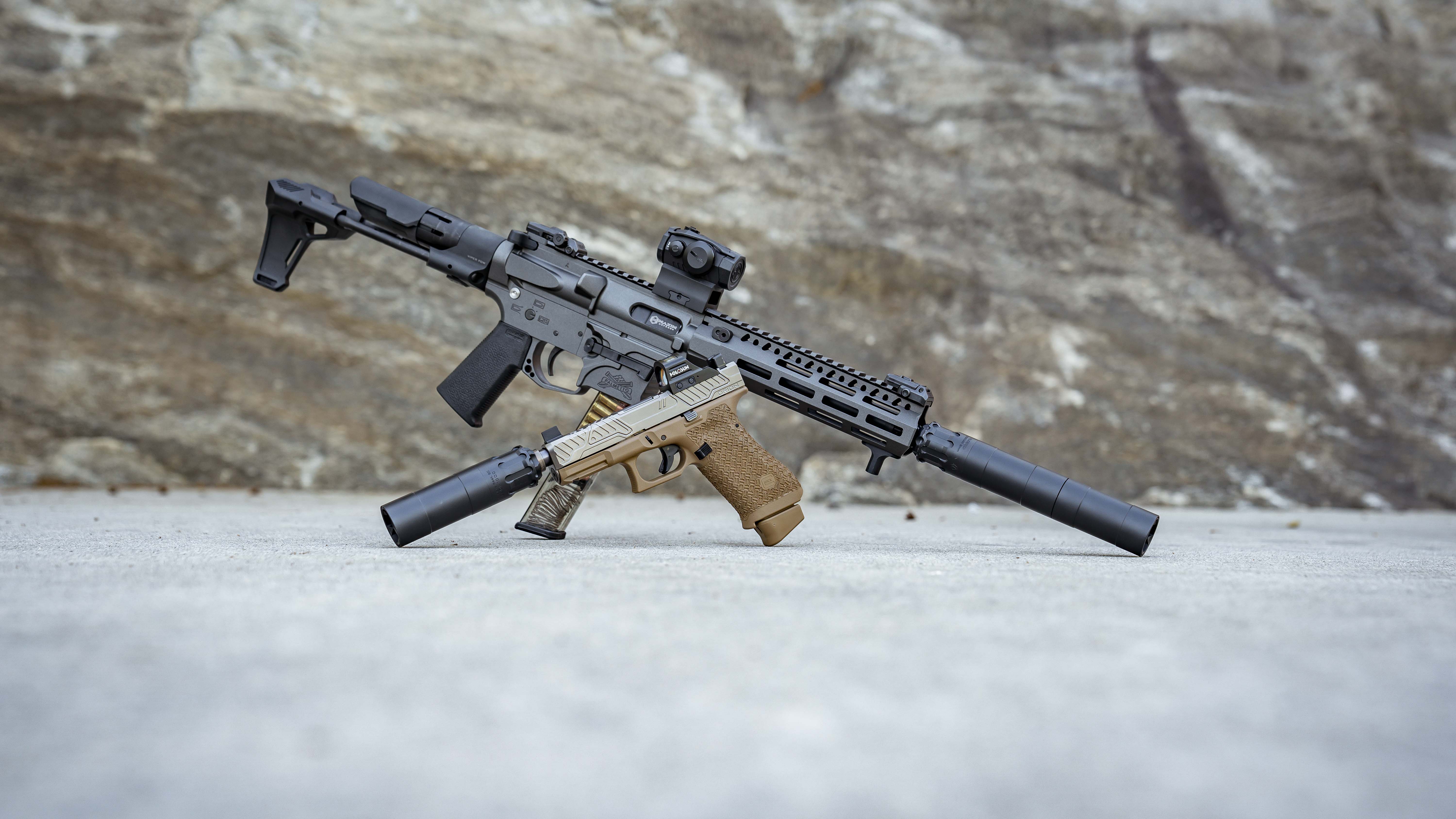 Rugged Suppressors Obsidian 9 - Tlmiče na zbrane - Silencer.sk