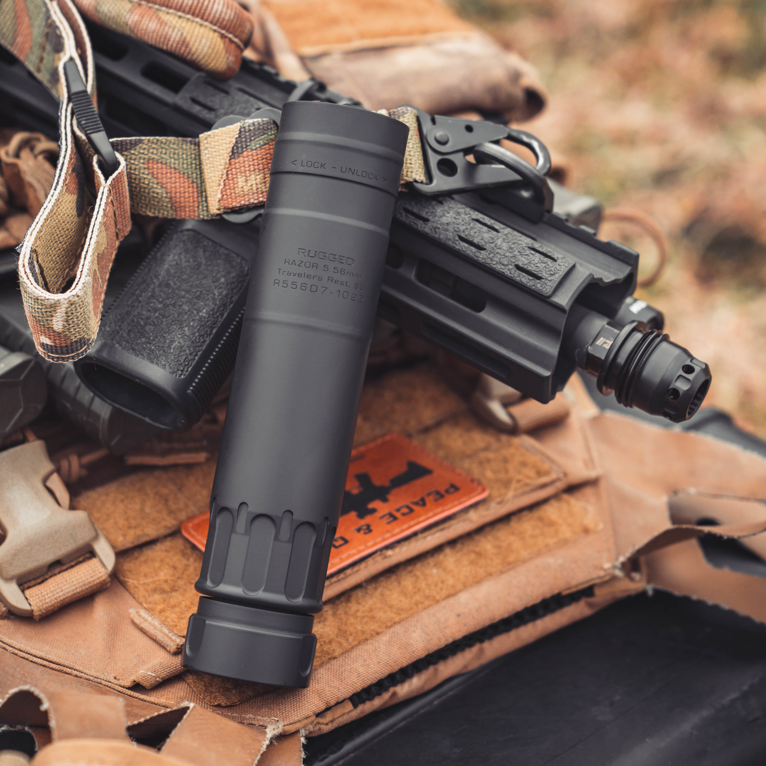 Rugged Suppressors Razor 556 - Tlmiče na zbrane - Silencer.sk